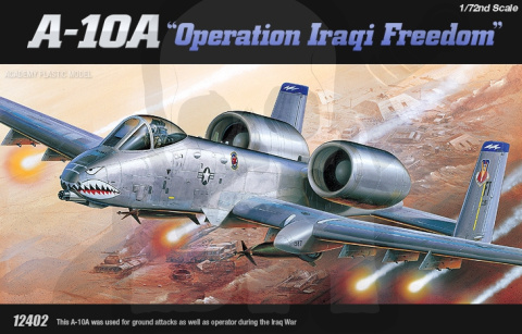 Battle-Models > Academy 12402 A-10 Thunderbolt II Op. Iraqi Freedom 1:72